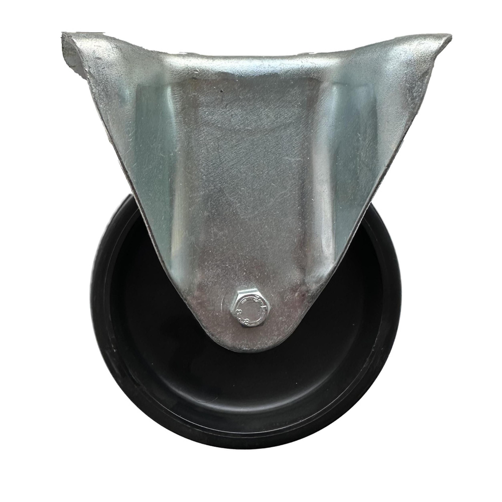 Колесная опора Derby Ruote 125/40 неповоротная, панель крепления ...