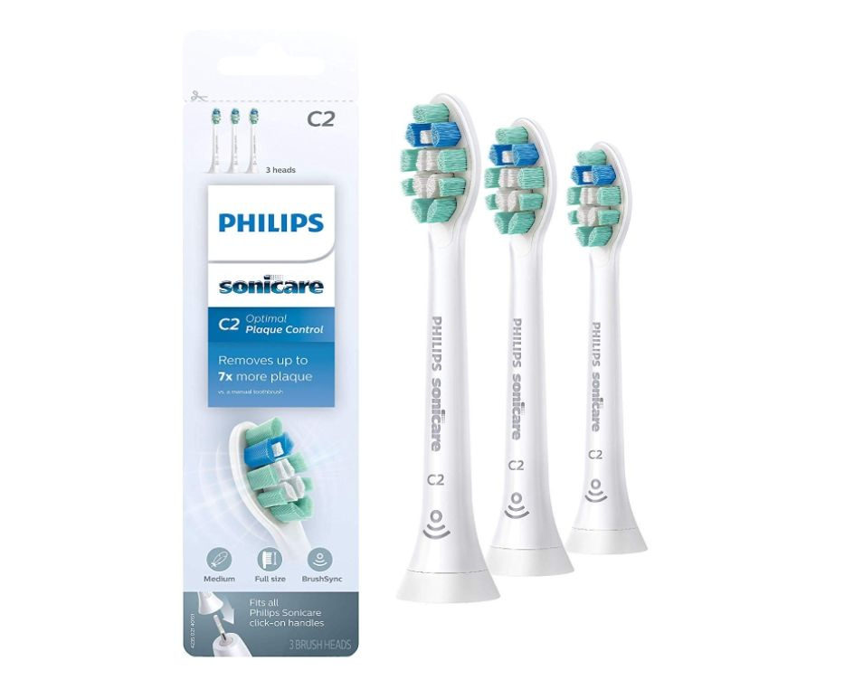 Philips Sonicare Original C2 Optimal Plaque Defence - 3 шт. в белом ...