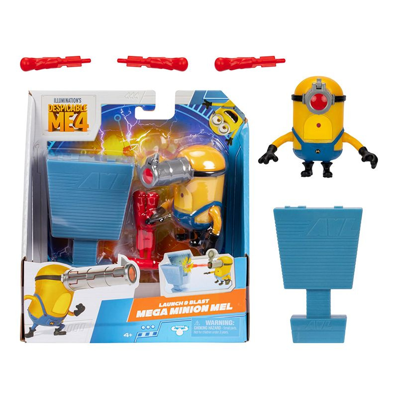 Minions Despicable ME 4 Launch & Blast Mega Mel Action Figure Нажмите ...