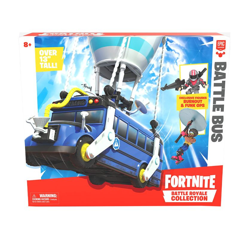 Fortnite Battle Royale Collection Battle Bus 2 эксклюзивных рисунка ...
