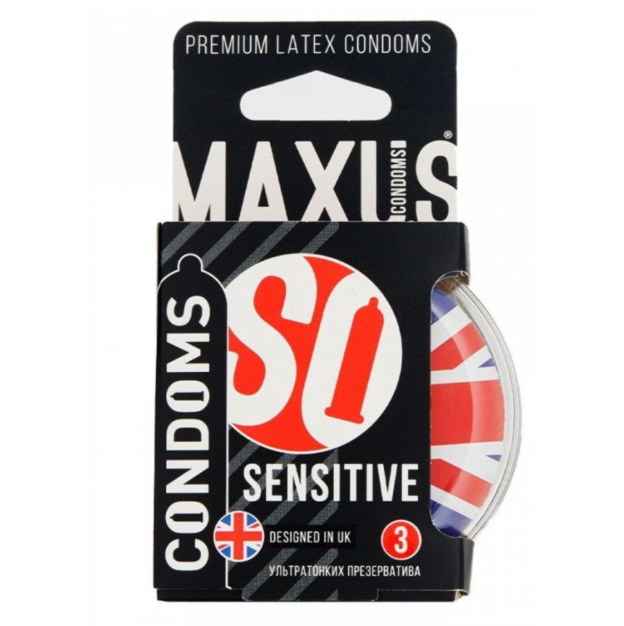 Презервативы ультратонкие MAXUS AIR Sensitive №3, 3шт - купить с доставкой по выгодным ценам в ...