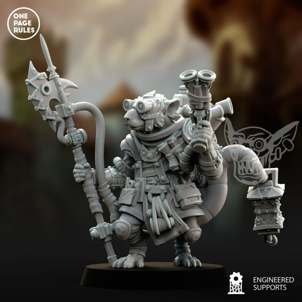 Миниатюра Warhammer Fantasy Battles / AoS. Skaven. Arch Warlock ...