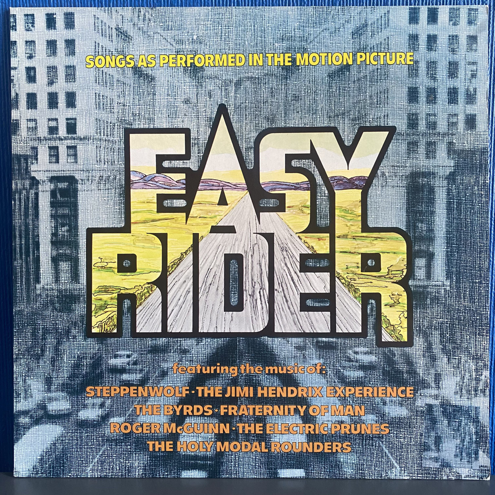 Easy Rider. (Беспечный ездок Саундтрек). NM ВИНТАЖ! 1980 (1969) LP ...