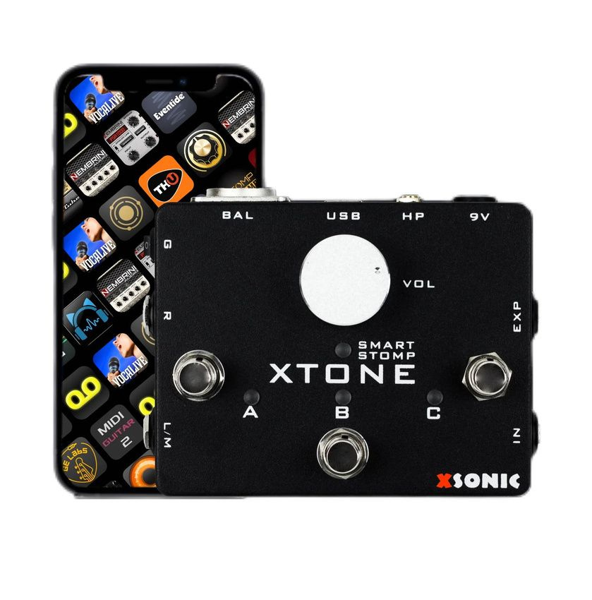 XSONIC XTONE,Гитарный интеллектуальный аудиоинтерфейс, MIDI-контроллер ...
