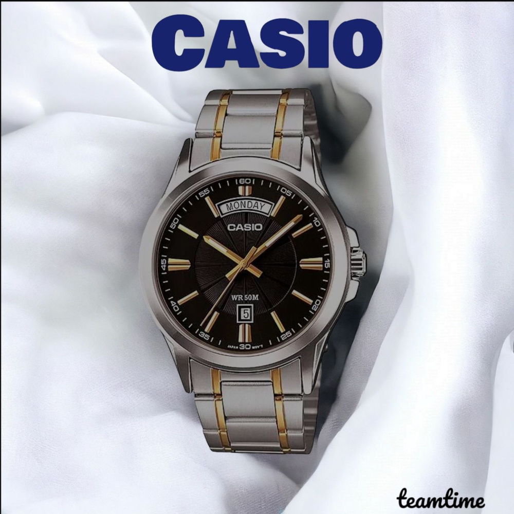 Наручные часы Casio Mtp 1381g 1a купить с доставкой по выгодным ценам в интернет магазине Ozon