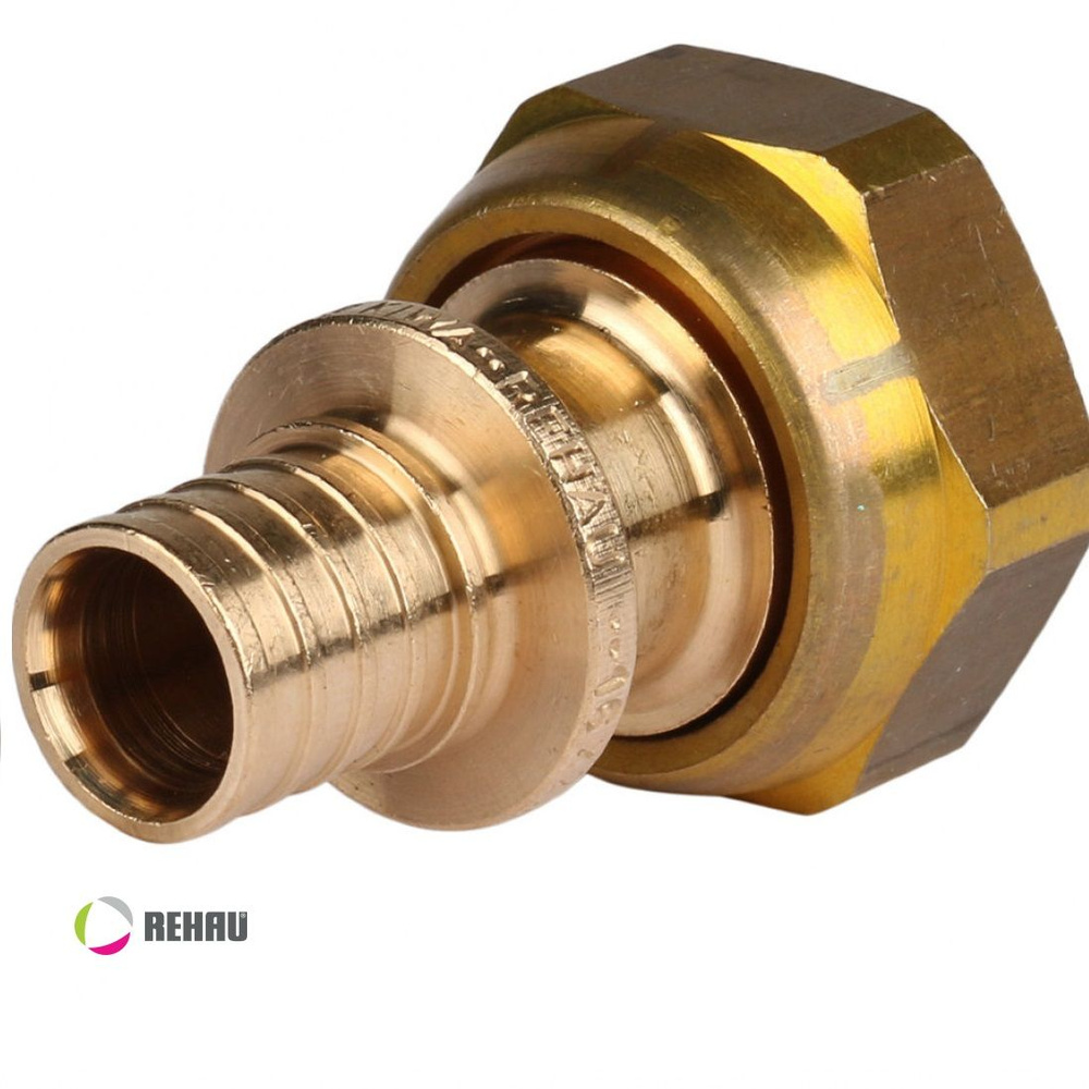 REHAU RAUTITAN Фитинги Переходник с накидной гайкой 16-G 3/4 RX+ для ...