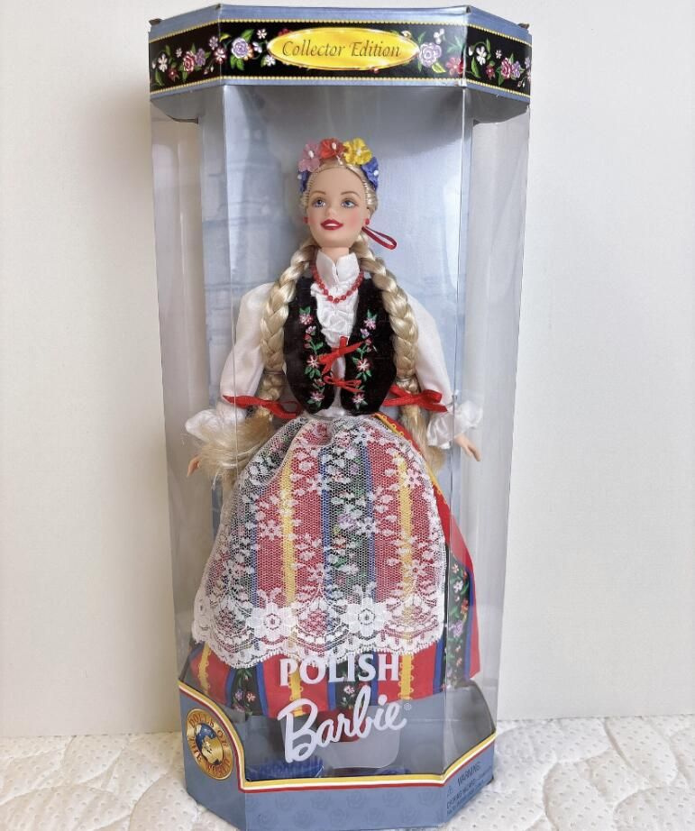 1997 Polish Barbie Doll Collector Edition Dolls Of The World Mattel ...