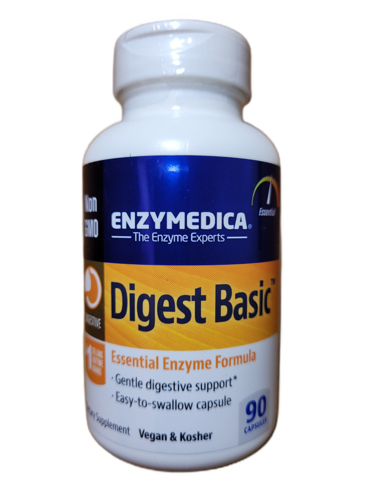 Enzymedica Digest Basic формула основных ферментов 90 капсул - купить с доставкой по выгодным ...