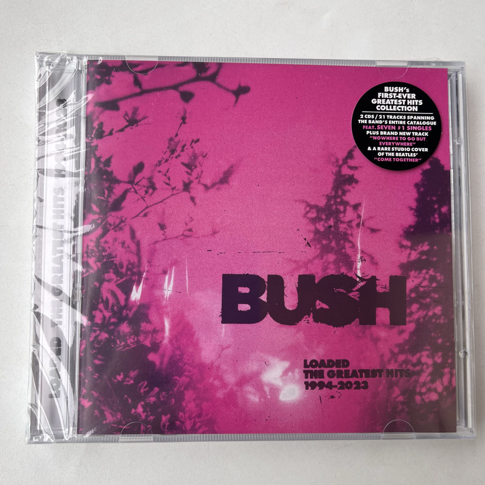 CD Bush Loaded The Greatest Hits 1994-2023 2CD настоящий Герметичная ...