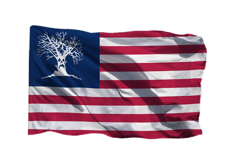 Флаг Haunted Mound 70х105 см на шёлке для ручного древка - купить Флаг ...