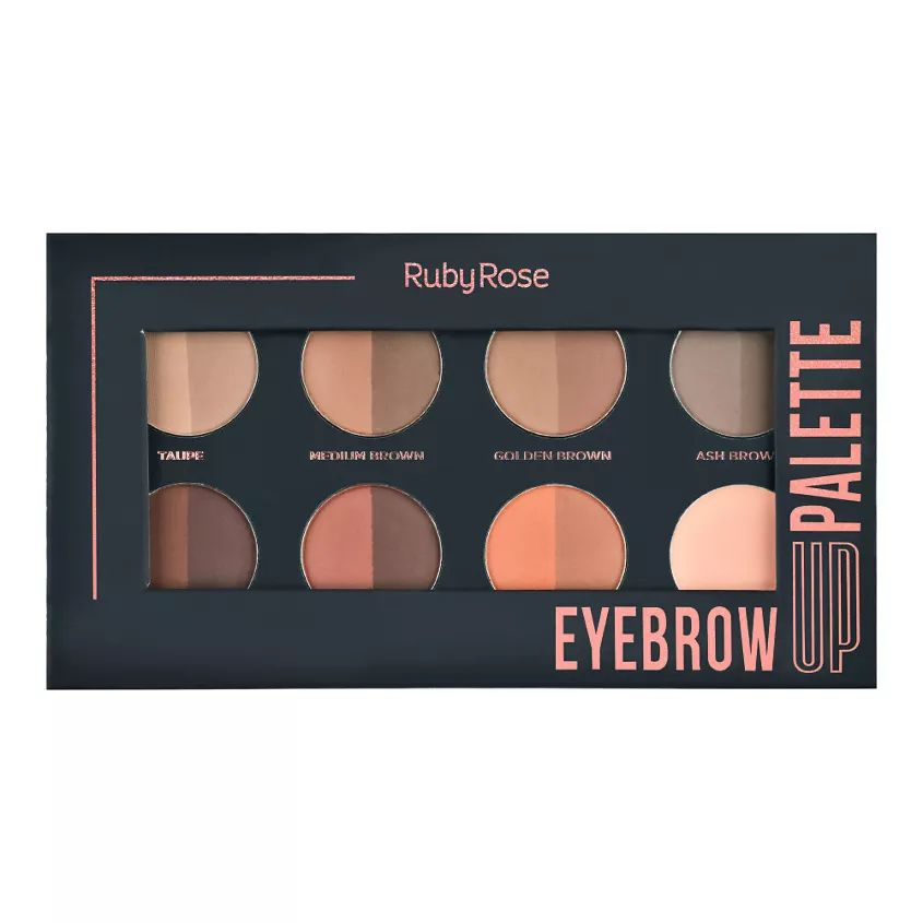 RUBY ROSE Палетка для бровей Eyebrow up palette цвет: Коричневый ...