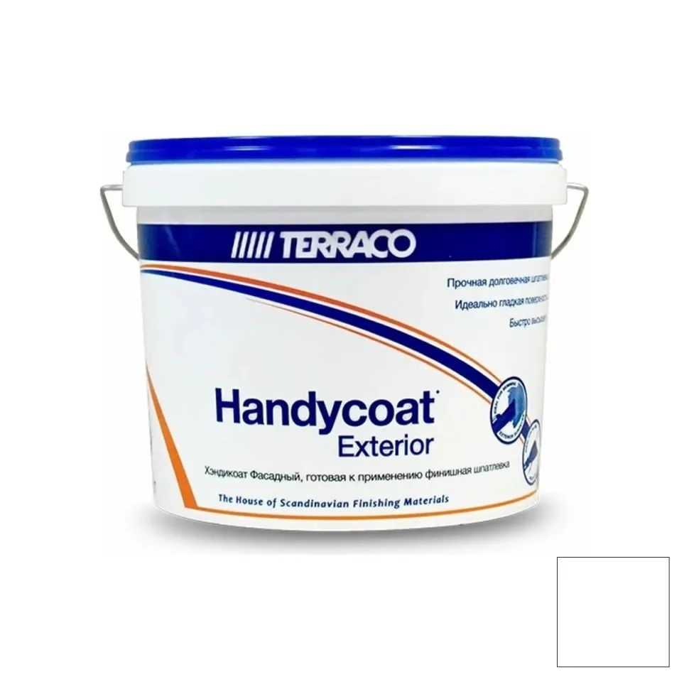 Финишная шпаклёвка Terraco Handycoat Exterior для фасадов 5 кг - купить ...