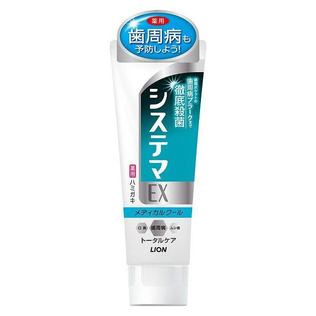 Lion Зубная паста Dentor Systema EX Medical Cool со вкус ментола 130 г ...