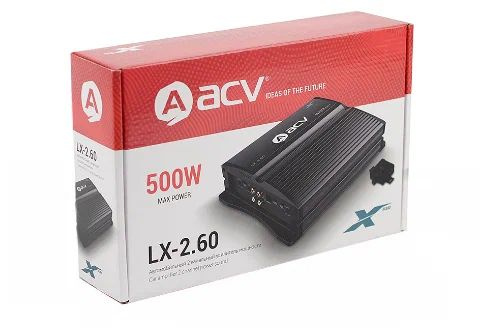 ACV Усилитель автомобильный, каналы: 2, 500 Вт - купить с доставкой по выгодным ценам в интернет ...