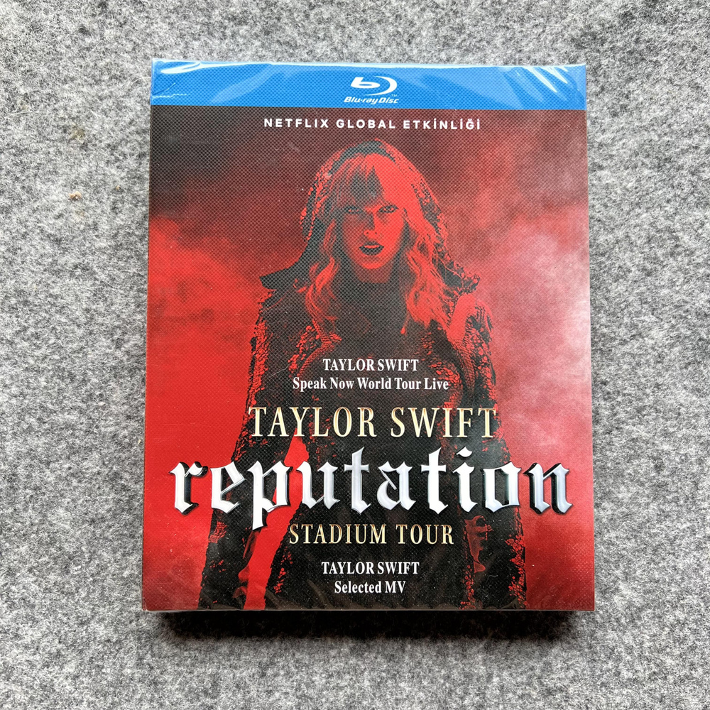 Taylor Swift Speak Now World Tour Live & Reputation Stadium Tour Blu ...