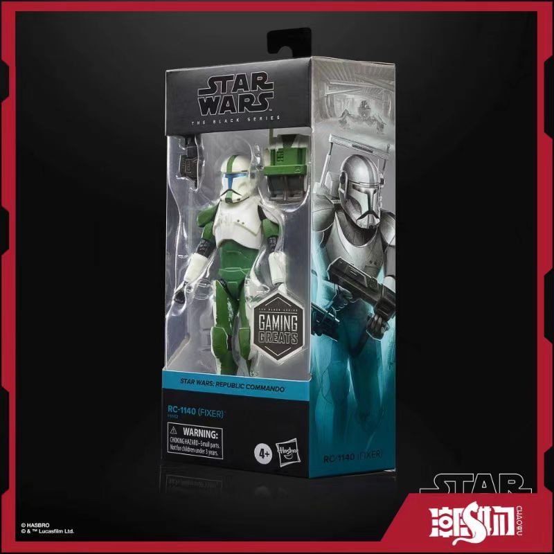 Фигурка Hasbro Star Wars The Black Series RC-1140 (Fixer) Gaming Greats ...