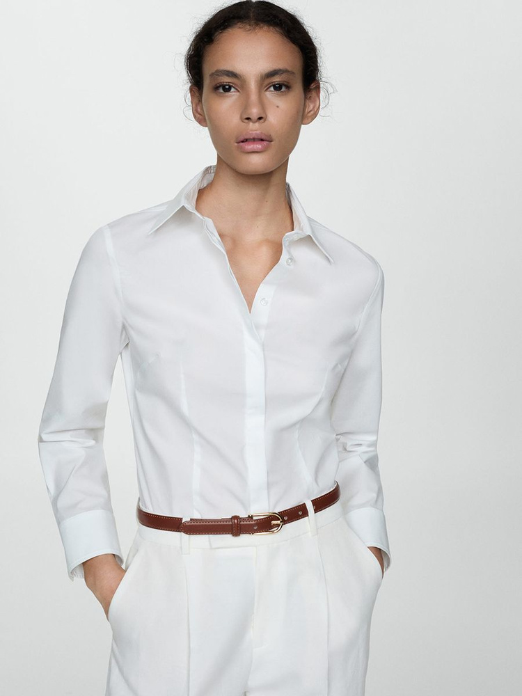 Рубашка MANGO SOFIA купить на OZON по низкой цене (1682035840)