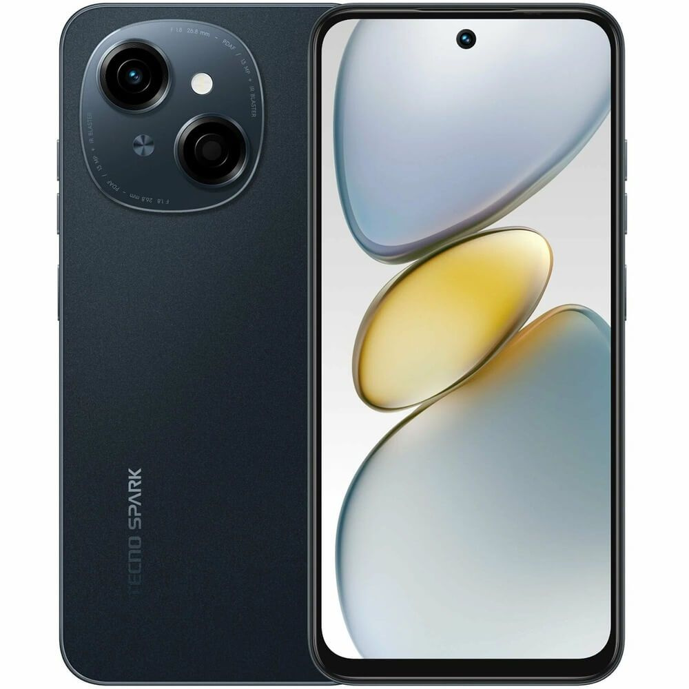 Смартфон Tecno Spark Go 1 64 ГБ 3 ГБ Черный Ips 2 Sim купить C