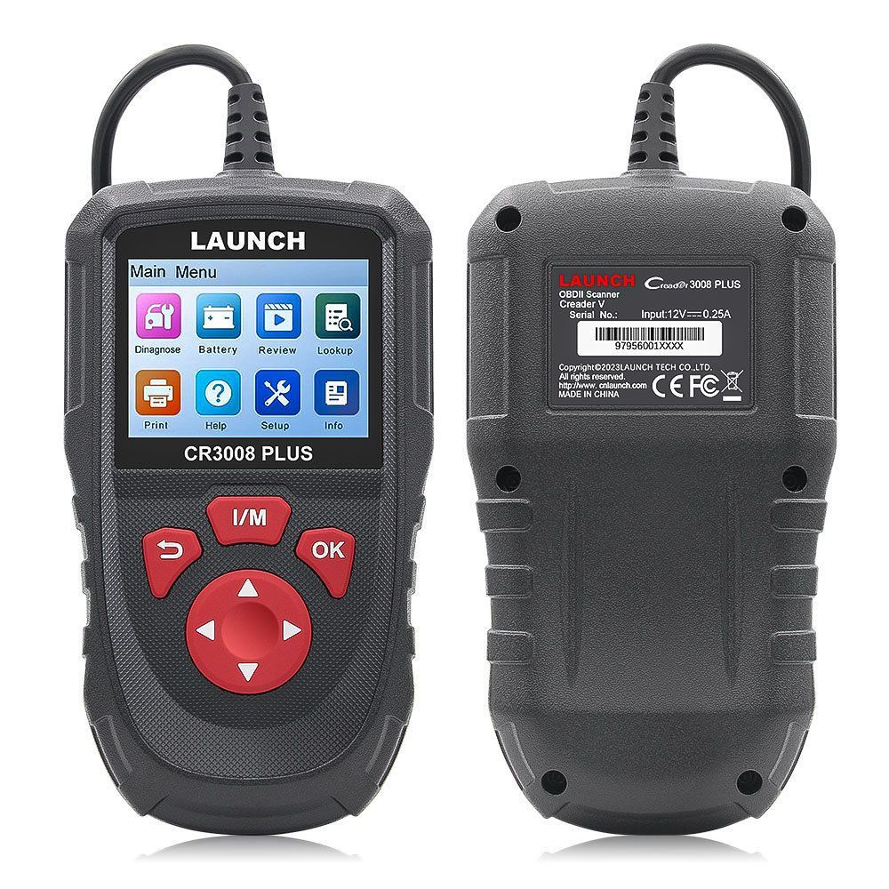 LAUNCH X431 CR3008 Plus OBD2 сканер купить на OZON по низкой цене ...