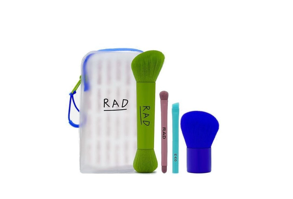 Набор кистей для макияжа RAD SOLID CRUSH BRUSH, 4 купить на OZON по низкой цене (1744961151)