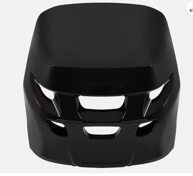 1ШТ Черный ABS Верхний капот Airdam Cap для крышки двигателя Verado ...