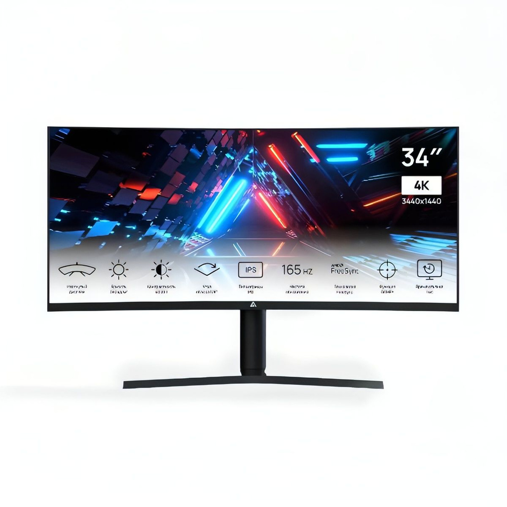 ABR TECHNOLOGY 34" Монитор X Wave 34 PRO MS34GCQ4K-v1, черный купить на ...