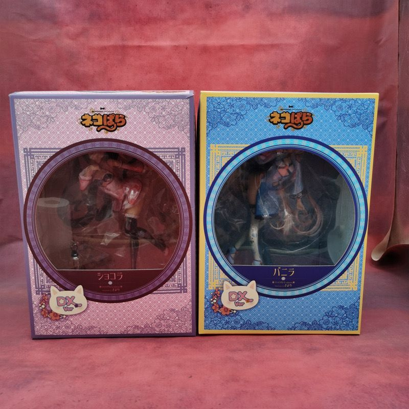 Аниме фигурка Nekopara Vanilla+Chocola 1/6 Китайское платье 25cm (Включая два символа)2JDISHFG ...