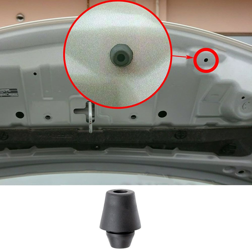 6Шт. Резиновый Бампер Капота Ограничитель 65829-50A00 Для Nissan Armada ...