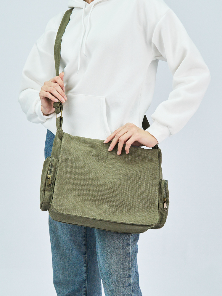 Fangorn Сумка через плечо подростковая почтальонка школьная, для учебы ...