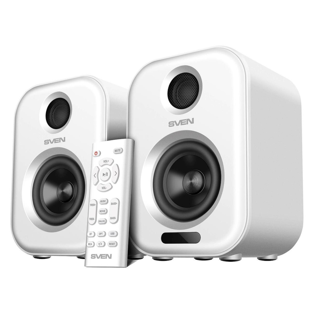 Колонки компьютерные Sven MC-5 белый купить на OZON по низкой цене (1787281164)