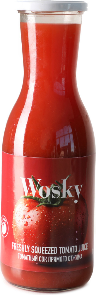 Wosky Томатный сок прямого отжима 1 л купить на OZON по низкой цене ...