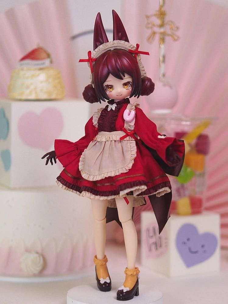 Кукла BJD 1/6 шарнирная (Sea Salt Milk Cap) аниме с одеждой и аксессуарами. коллекционная ...