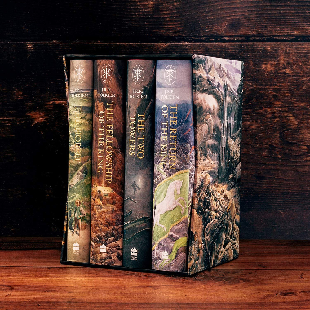 The Hobbit & The Lord of the Rings Boxed Set: Illustrated edition / Хоббит и Властелин Колец ...