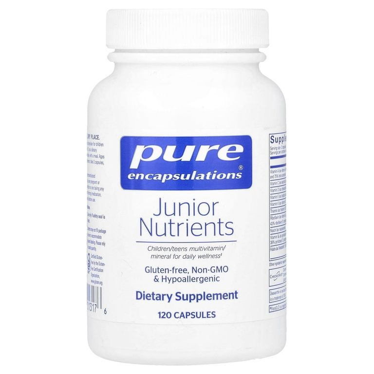 Pure Encapsulations, Junior Nutrients, Детский мультикомплекс, 120 ...