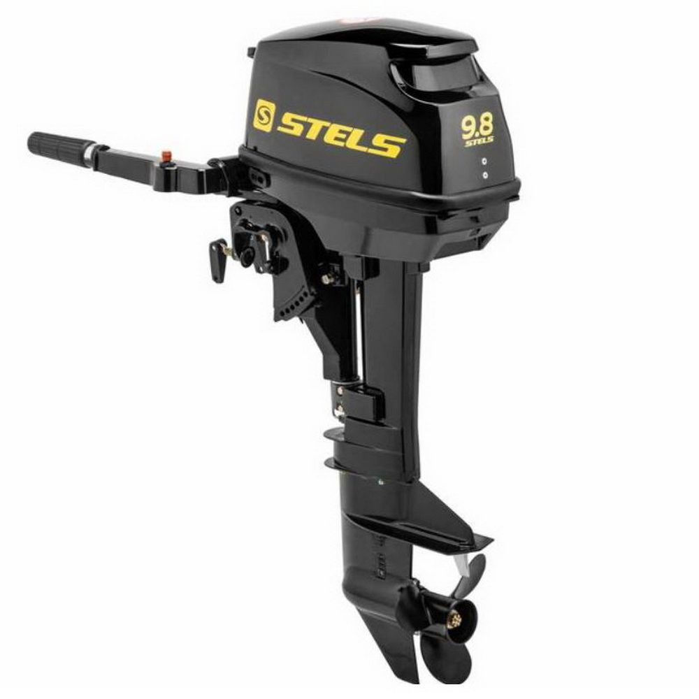 Мотор лодочный STELS 9.8HP 2-х цилиндровый 2-х тактный 169см3 купить c доставкой на OZON по ...