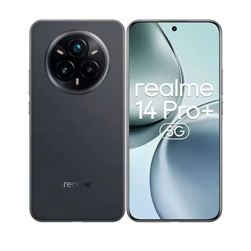 Смартфон realme 14 Pro Plus 512 ГБ 12 ГБ Черный OLED/AMOLED 2 SIM ...