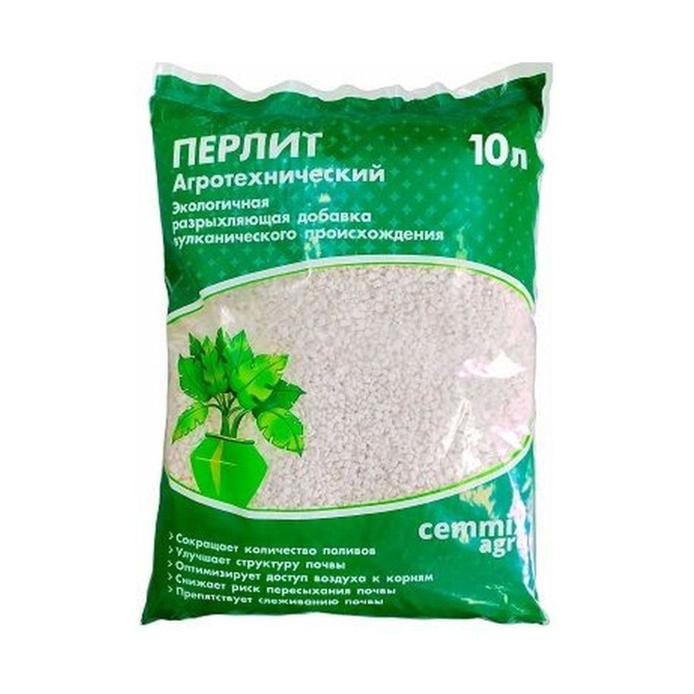 Перлит для растений CEMMIX 10 л купить c доставкой на OZON по низкой ...