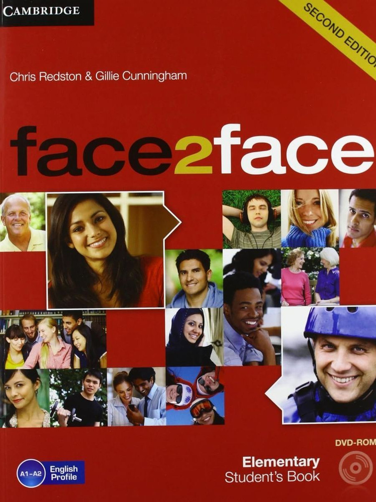 Face2face (2nd Edition) Elementary Student's Book с видео учебник для изучения английского языка ...