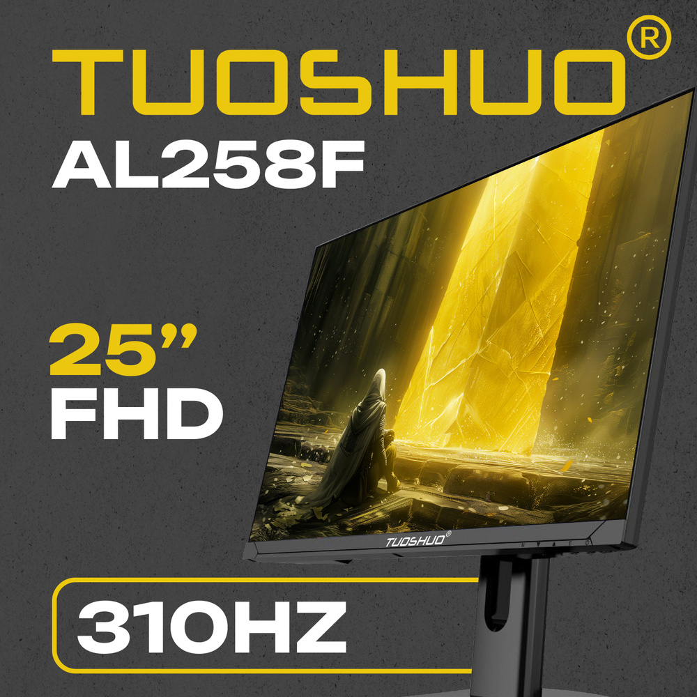 TUOSHUO 25" Монитор AL258F, черный купить на OZON по низкой цене ...