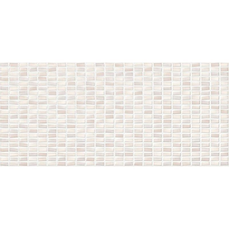 Керамическая плитка Cersanit Pudra Мозаика рельеф бежевый PDG013 (PDG013D) настенная 20х44 см ...