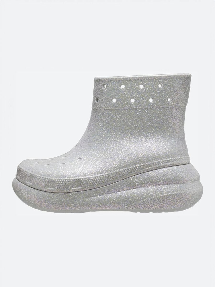 Сапоги резиновые Мужской Crocs серый Термопластик (TPU) Без застёжки ...