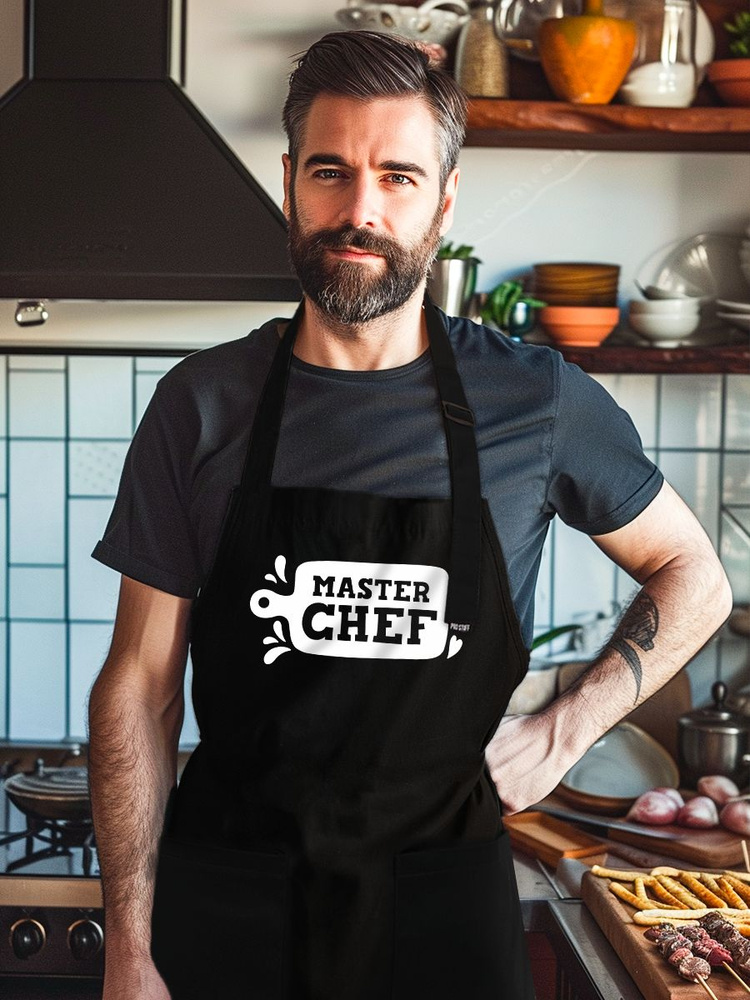 PRO FARTUK Фартук кухонный , поварской ДоскаМастерШеф купить на OZON по ...