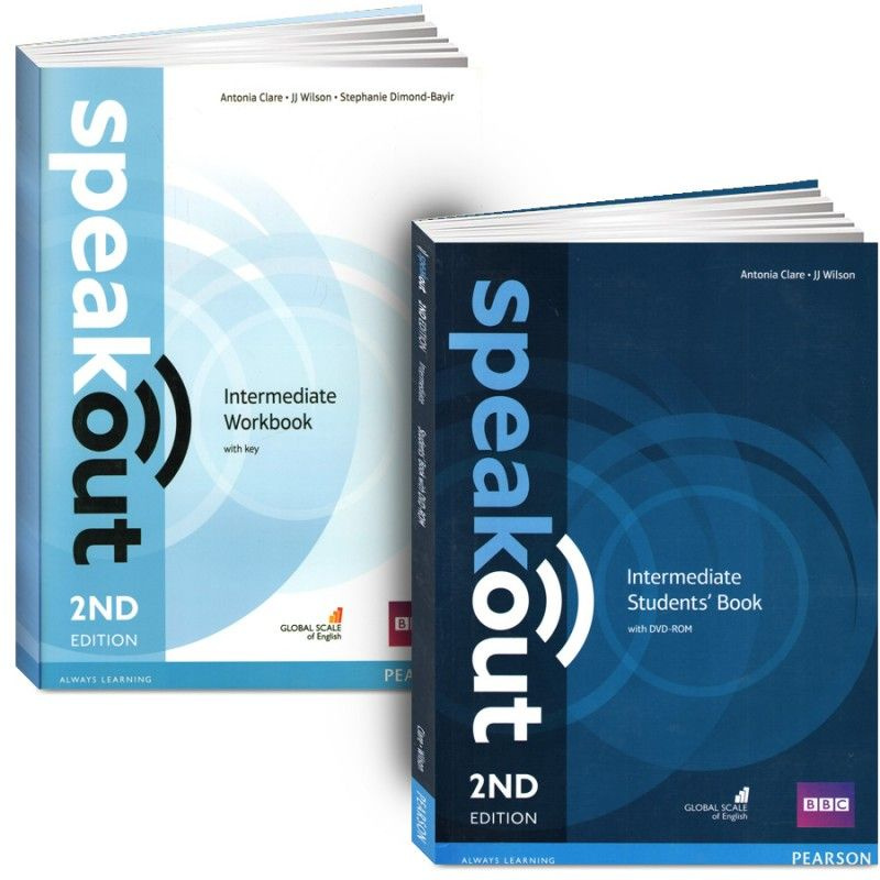 Speakout Intermediate. ПОЛНЫЙ КОМПЛЕКТ: Учебник + Рабочая Тетрадь + CD/DVD (2nd edition) купить ...
