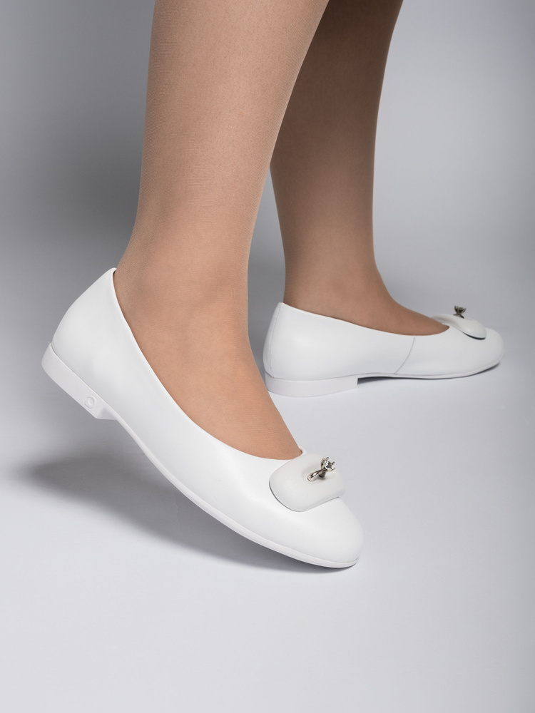 Балетки Женский Kari Натуральная кожа, размер 41 G Анатомическая стелька купить c доставкой на ...