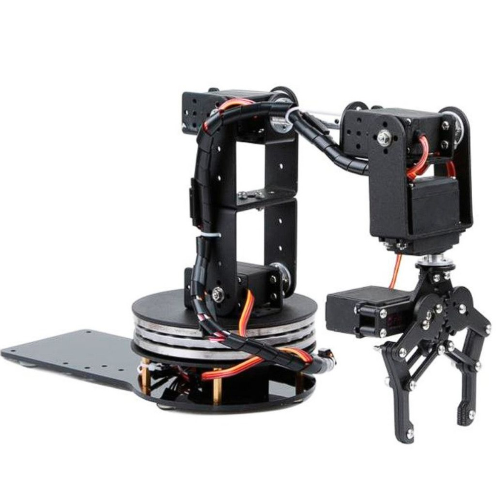 Роботизированная рука-манипулятор YFRobot Multi-DOF 6 степеней свободы купить на OZON по низкой ...