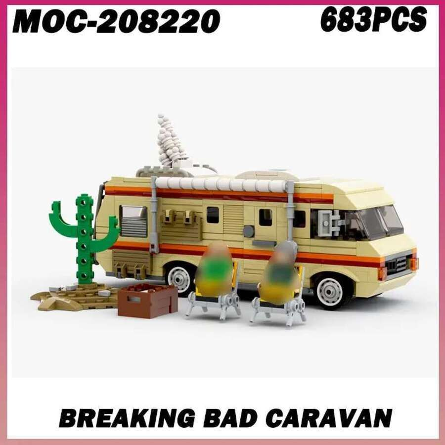 Конструктор MOC Breaking Bad RV Bus купить на OZON по низкой цене ...