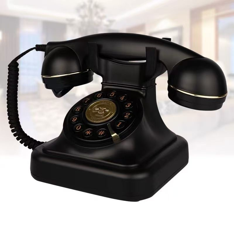 Винтажный проводной телефон - определитель номера, Старинный проводной ...