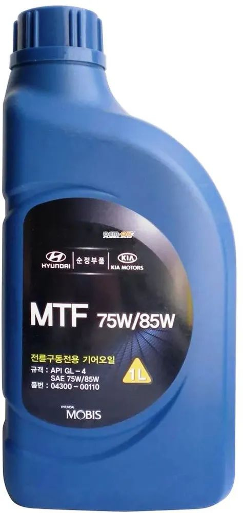 Масло трансмиссионное GM MTF 75W-85, 1л купить c доставкой на OZON по ...