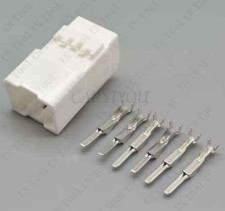 6-Pin Автоматический водонепроницаемый кабель Электрический разъем для ...