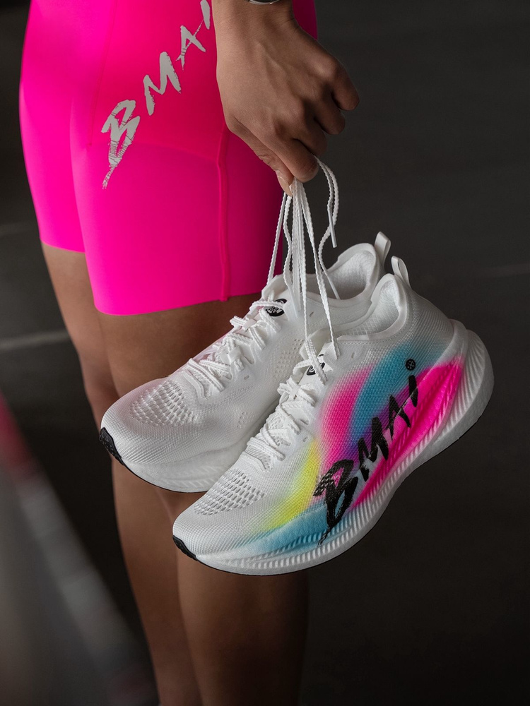 Кроссовки Женский, Девочки BMAI Текстиль Бег, размер 35,5 На любой сезон Шнурки Китай купить c ...